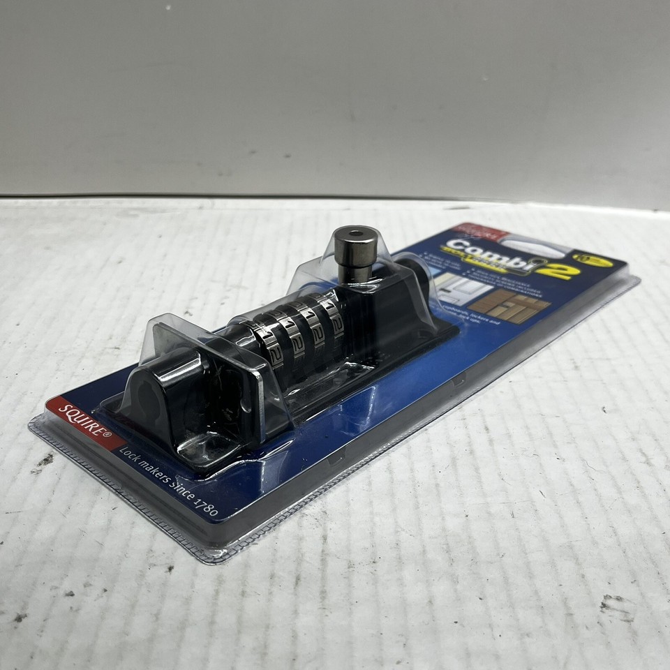 Squire Combi 2 Recodeable Locking Bolt 120mm - Black | eBay