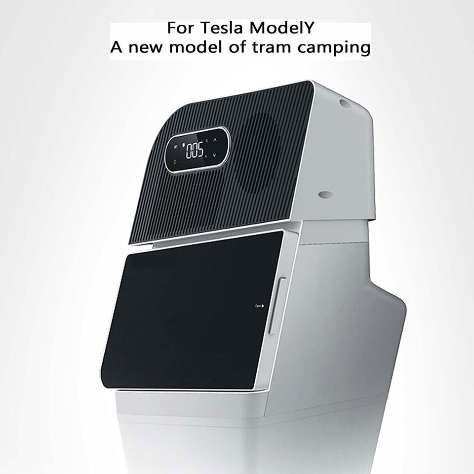 Black car camping refrigerator compressor refrigeration Fits for Tesla ...