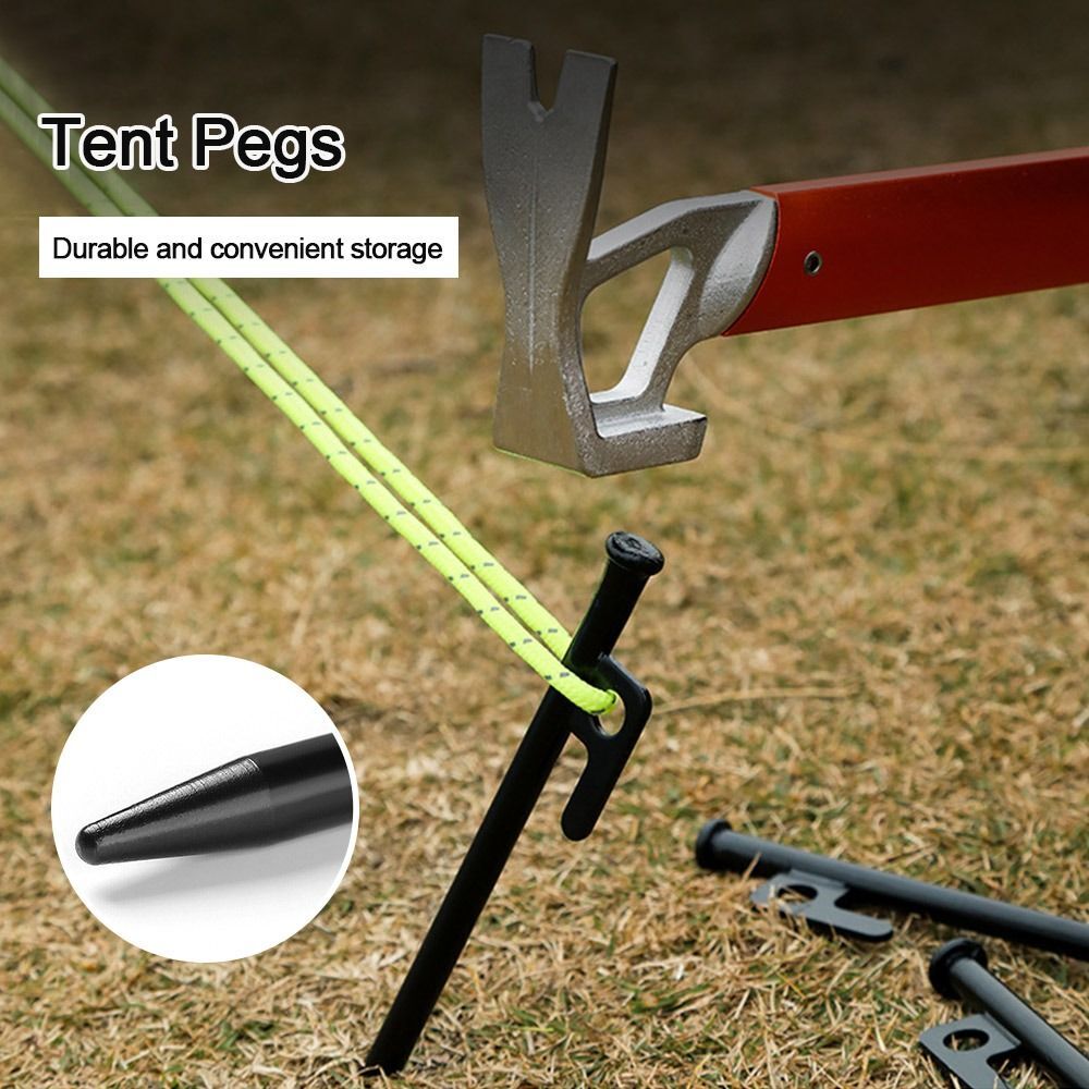 20/25/30/40cm Steel Gazebo Tent Pegs Long Gravel Ground Marquee Stakes ...