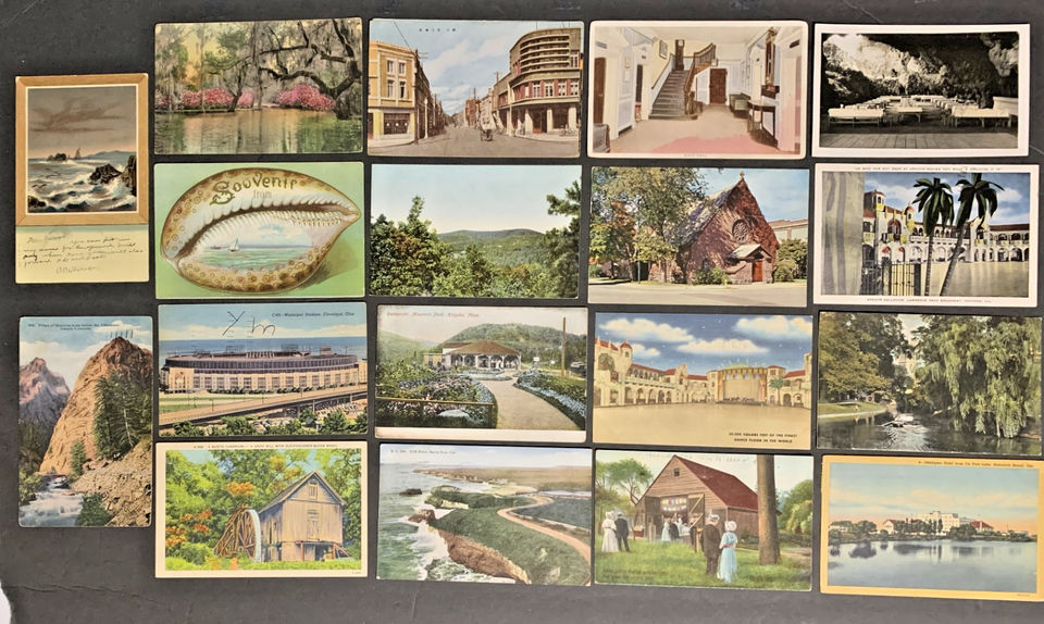 Lot 400 Photos, RPPC Postcards, Postal Covers, Letters Handmade Craft ...