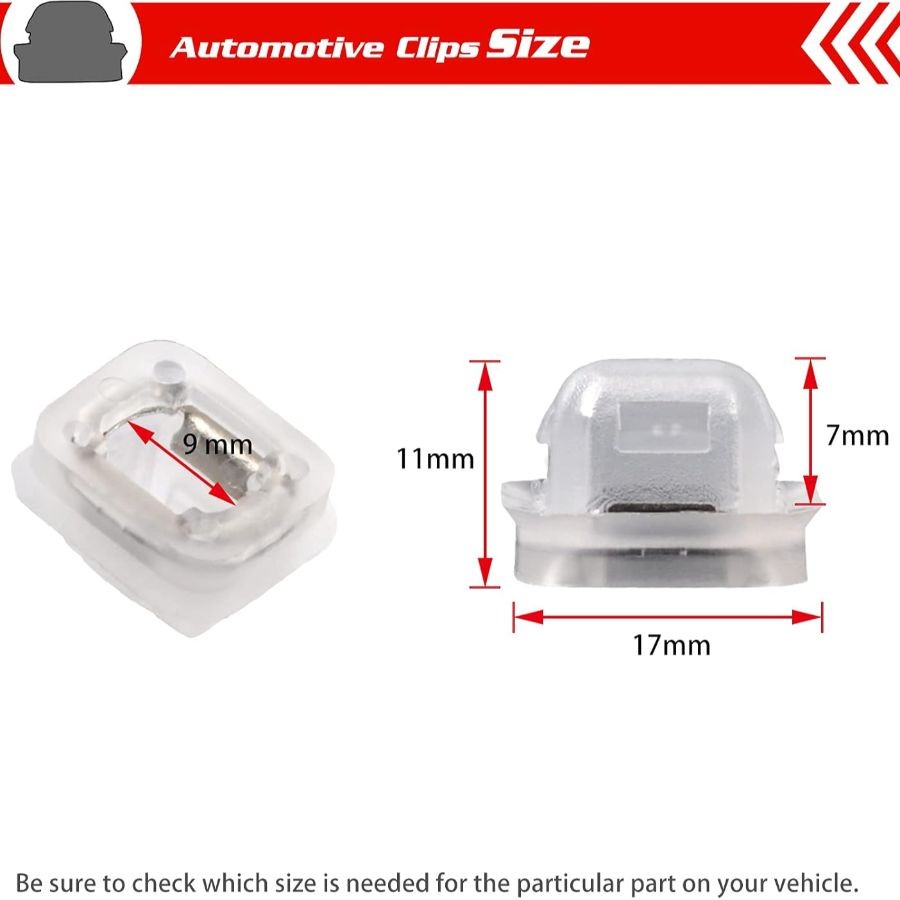 10PCS 51321938884 Window Door Panel Clips Replacement BMW OEM ...