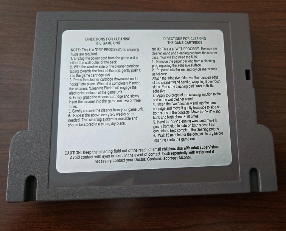 Super Nintendo Cleaning Kit SNES Cleaner Cartridge Wet and Dry | eBay