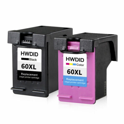 Compatible for HP 60XL Ink Cartridge Black Color Photosmart D110a F2480 ...