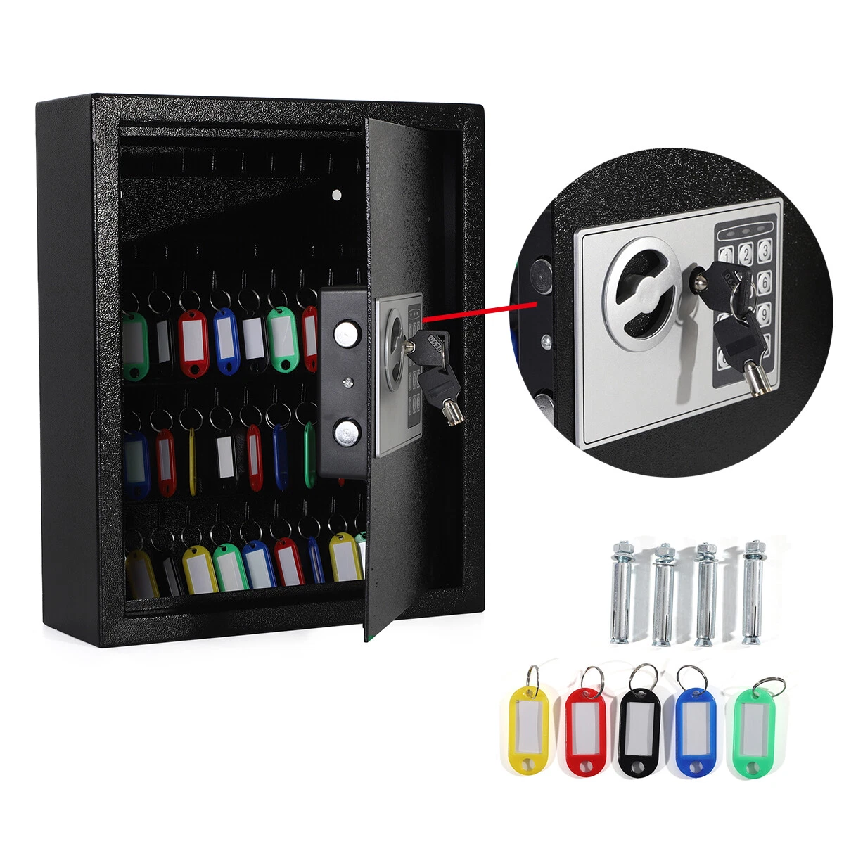 Key Storage Cabinet With Combination Lock | Cabinets Matttroy