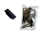 Hidden Fasteners Clips 30 Pieces for Deck Fastening Black Nylon Plastic ...