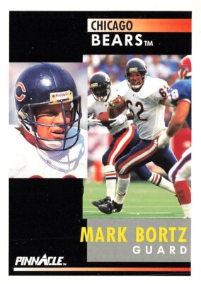 1991 Pinnacle #4 Mark Bortz Chicago Bears | eBay
