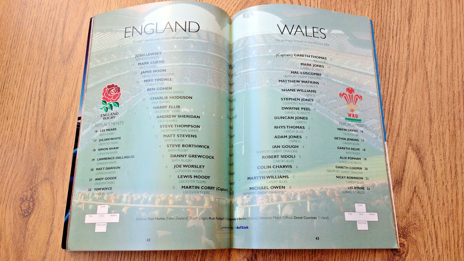 England v Wales Rugby Programmes 1950 - 2012 | eBay