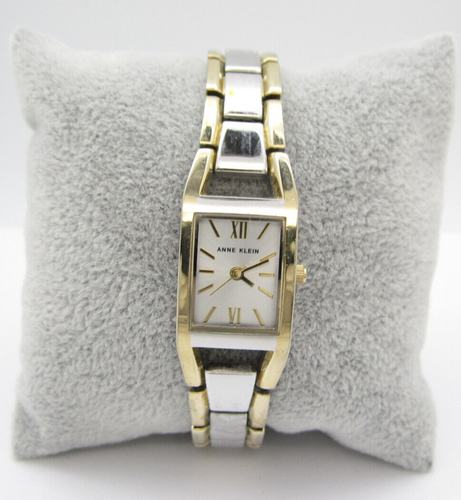 Women Anne Klein Quartz WR Analog 17mm Dial Round Watch (H36) "New Battery"
