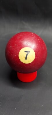 #7 Pool Ball VINTAGE, ANTIQUE BILLIARD BALLS 2 | eBay