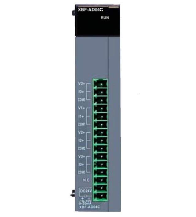 LS PLC XGB Series XBF-AD04C Analog Input High resolution Current ...