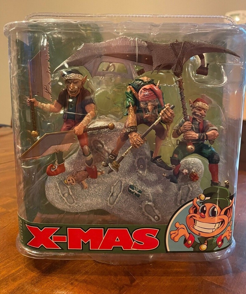 McFarlane Twisted Christmas X-Mas 6 complete Set Monsters 2007 Spawn ...