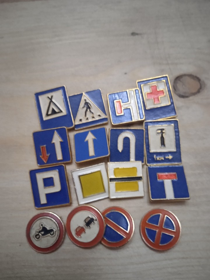 USSR. Badge. Sign.USSR. Traffic signs.16 pieces.Rare. | eBay
