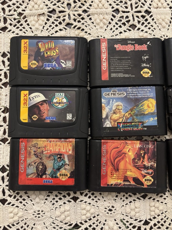 Sega Genesis Video Game Lot (Untested) | eBay