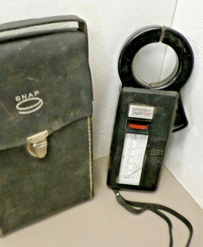 A.W. Sperry Instruments Snap 9 Vintage Volt OHM Ammeter SPR-930 With C ...