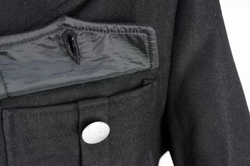 WORLD WAR II GERMAN ELITE M1932 M32 BLACK WOOL TUNIC RIDING BREECHES ...