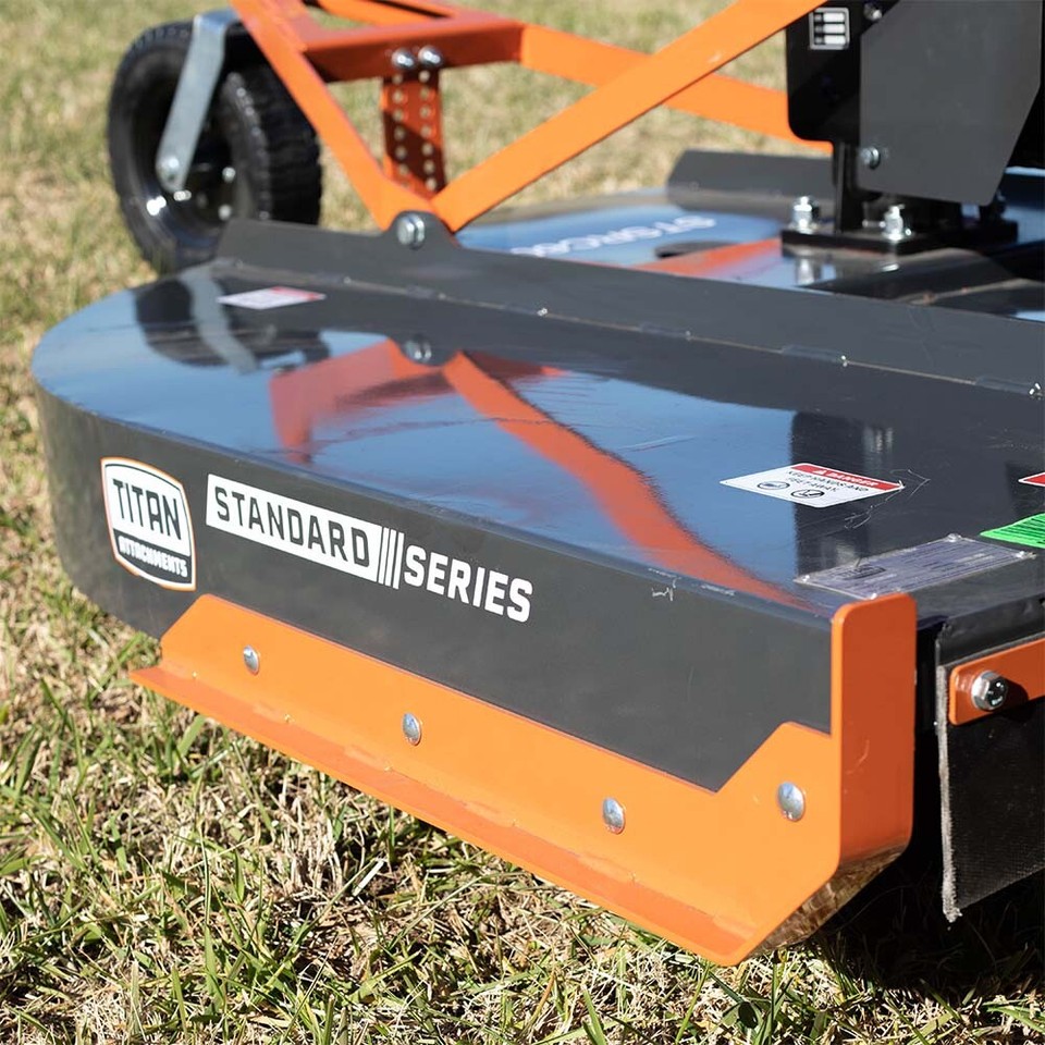 Titan Attachments 5 FT Standard Series Rotary Cutter for Cat 1 Tractors ...