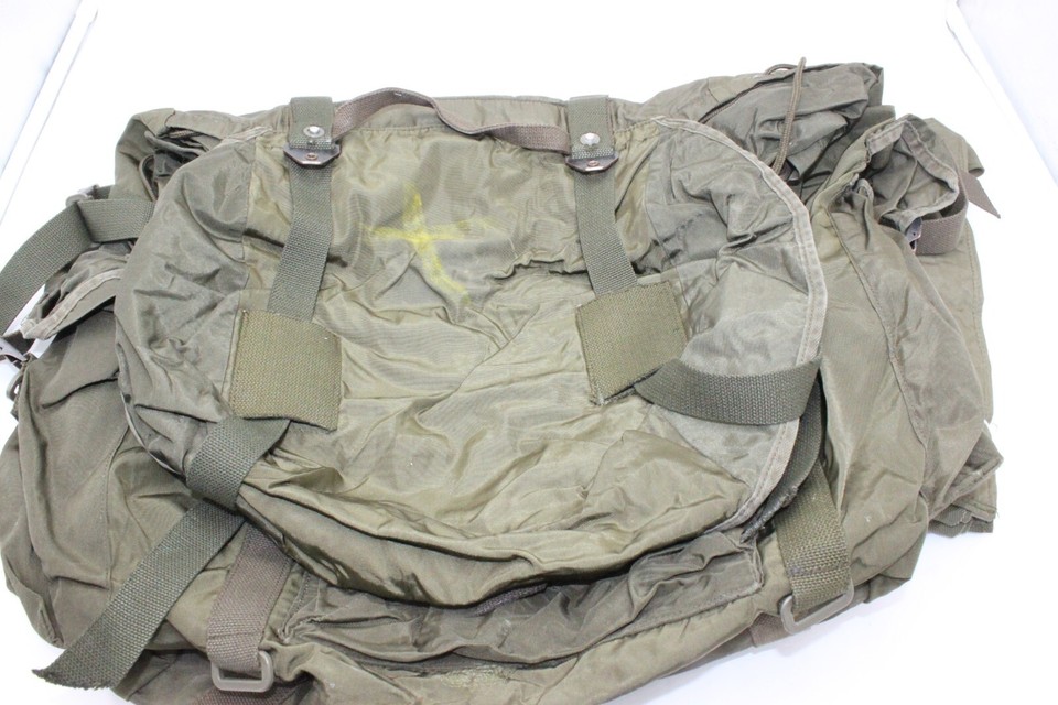Austrian Olive Drab Rucksack Army Surplus Backpack Bag Military Green ...