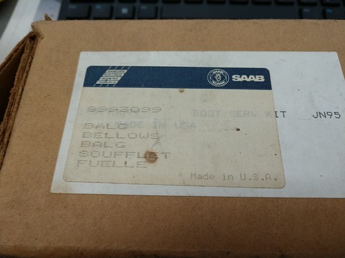 2 NEW OE Saab 900 Rubber Steering Rack Boot 8993099 FIts 1979 to 1994 ...