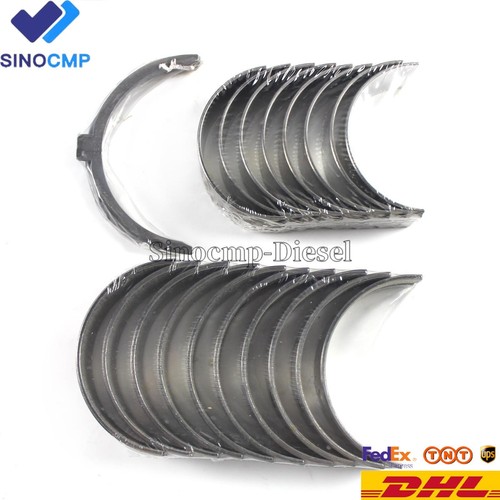 0.25MM Main & Con Rod Bearing & Thrust Washer for 4TNE94 Yanmar HYUNDAI ...