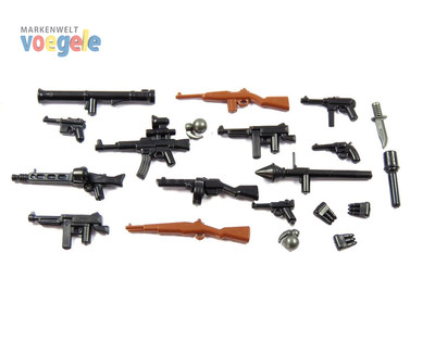 Custom BRICKARMS Set 3. 20 Waffen und Zubehör für LEGO® Figuren | eBay UK