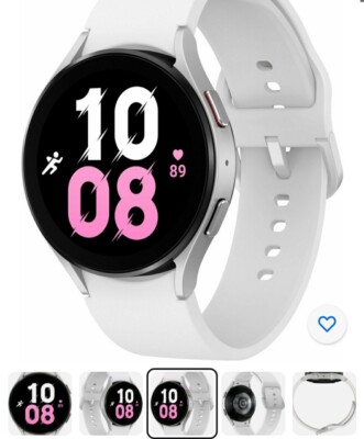 Samsung Galaxy Watch5 SM-R915 44mm Aluminum Case with White Sport Band ...