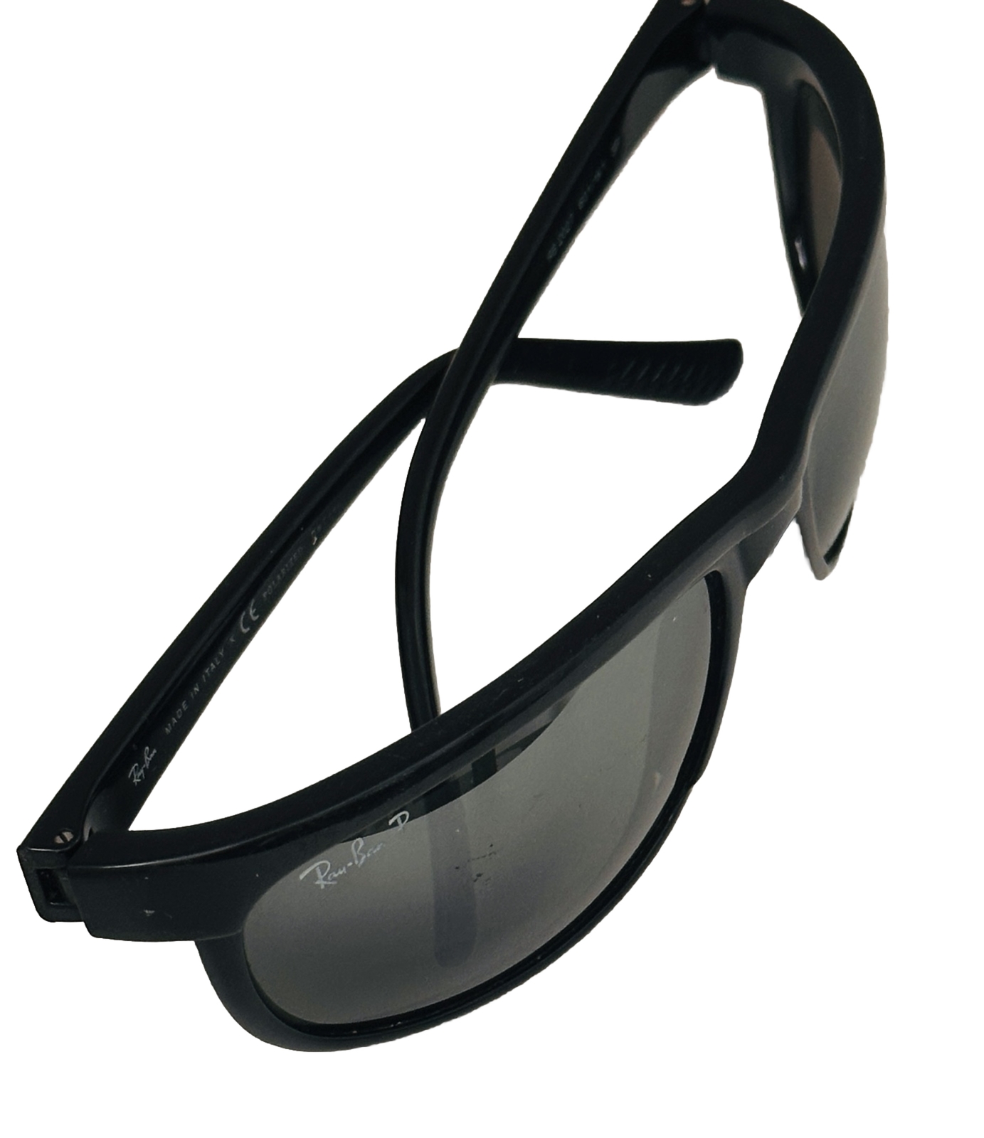 Ray-Ban Predator 2 Black/Dark Grey 62mm Polarized Sunglasses RB2027 601 ...