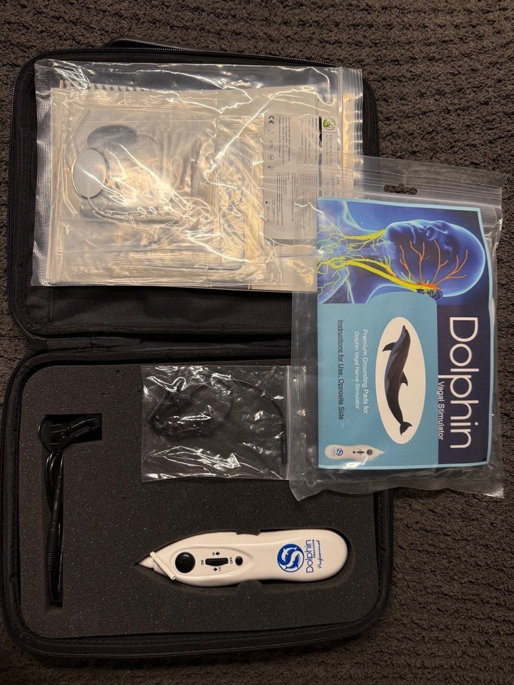 Dolphin Neurostim Professional kit with Vagal Stimulator | eBay