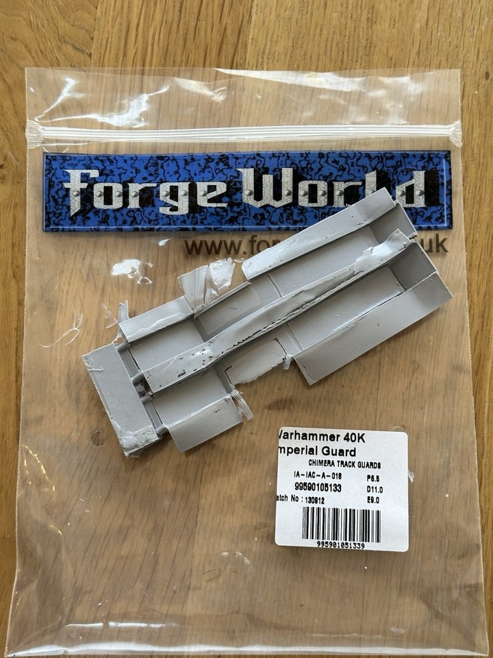 Warhammer 40k Forge World Chimera Track Guards #1 | eBay