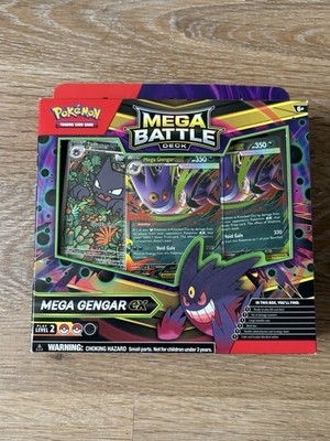 Mega Battle Deck - Mega Gengar ex Box Set - Haunter - Factory Sealed ...