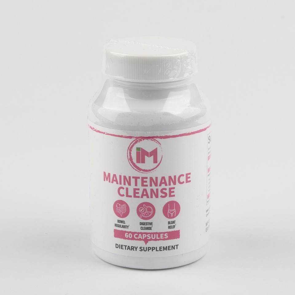 IM Maintenance Cleanse 60 Capsules - Special Formula for Healthy ...
