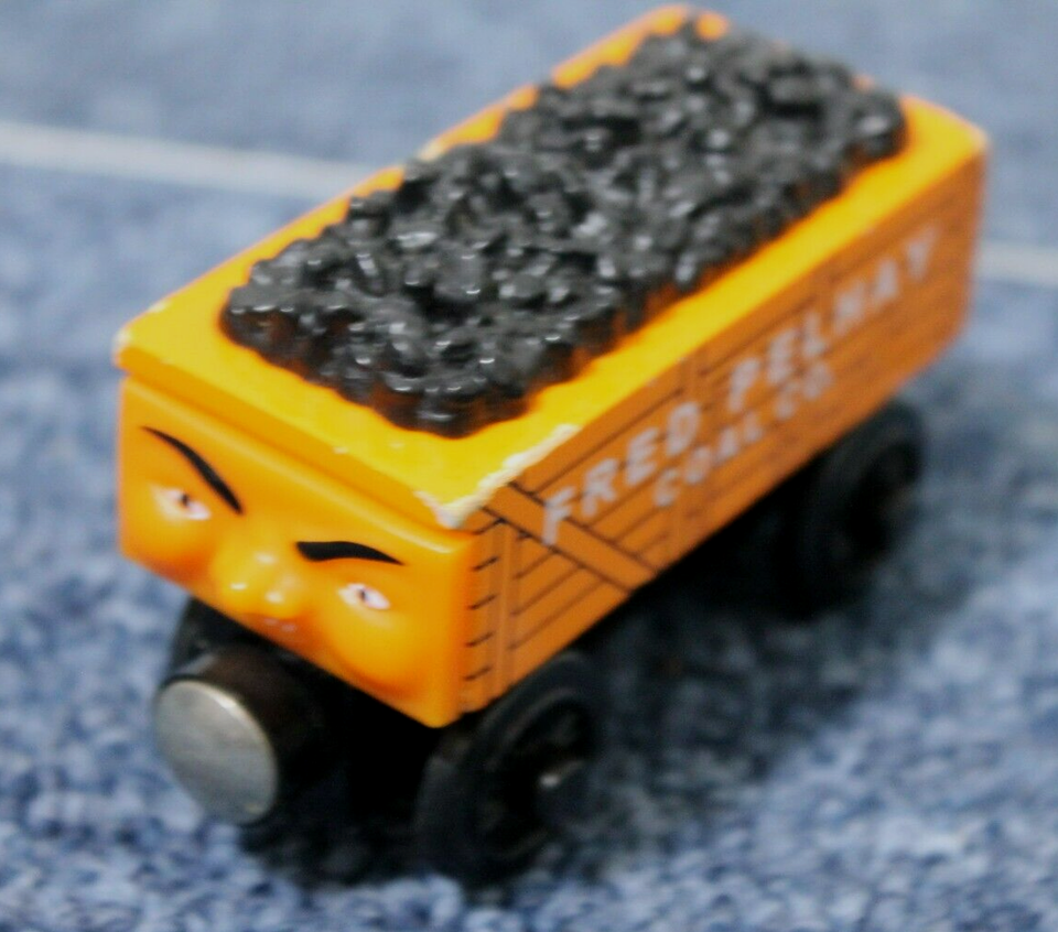 Thomas & Friends Wooden Railway Fred Pelhay Coal Co. Car Thomas Tank ...