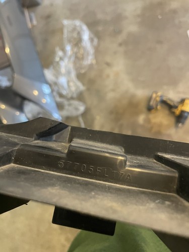 2017-2018 Subaru Impreza Front Bumper Lower Energy Absorber Used ...