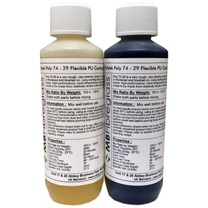 Polytek Poly 74-29 Flexible Concrete Moulding Rubber Shore A29 - 500g ...