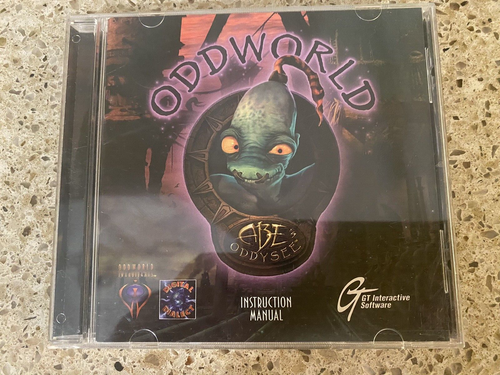 1997 Oddworld Abe's Oddysee PC Video Game CD-Rom Complete Windows ...