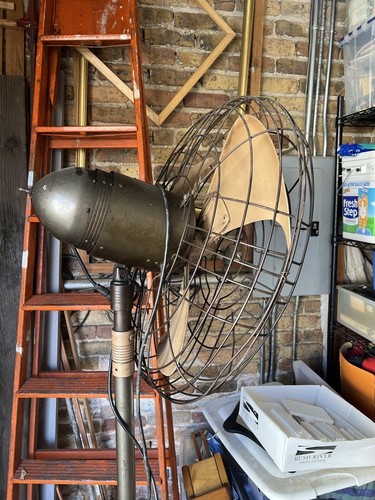 general electric stand up fan vintage | eBay