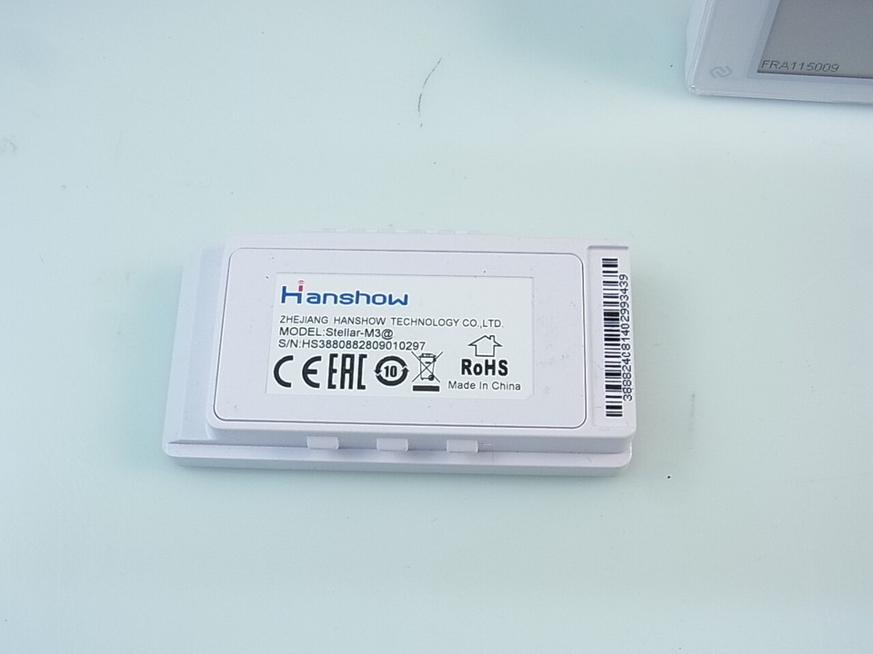 Hanshow Stellar M3 Electronic Price Tags Digital Labels Shelf Labels | eBay