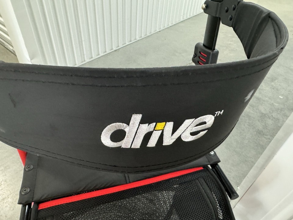 Eagle Series By Drive Medical F-22 Walker Rollator Red "Great Condition ...