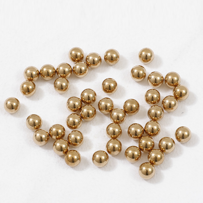 Solid Bearing Balls Brass Ball Industrial Precision Coppers Ball Dia 0 ...