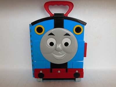 THOMAS & FRIENDS TAKE ALONG "THOMAS CARRY CASE WITH THOMAS & PERCY" GC ...