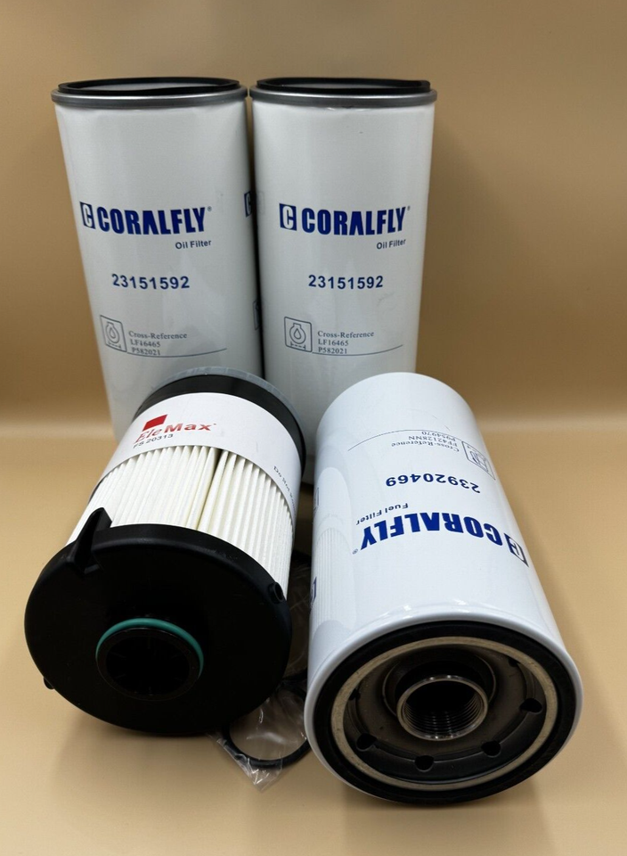 Volvo Engine Oil/Fuel Filters 23151592(2), 23920469, FS20313 | eBay