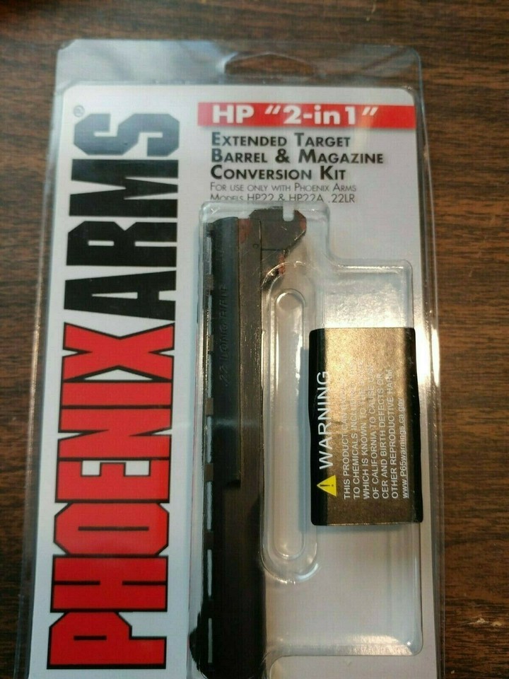 Phoenix Arms HP22/HP22A .22 LR Conversion Kit Black Barrel ONLY | eBay