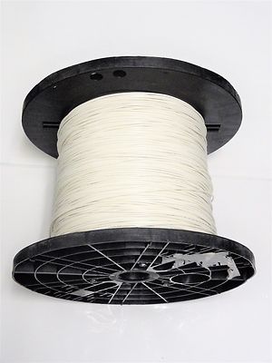 16 GAUGE WIRE WHITE 1000' PRIMARY AWG STRANDED COPPER POWER GROUND MTW ...