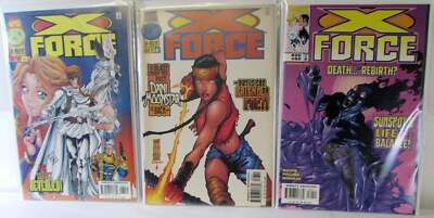 X-Force Lot 3 #61, 67, 80 1982 Marvel 9.0 Cable Domino Dani Moonstar Comics | eBay
