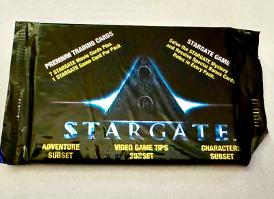 Vintage 1994 STARGATE Premium Trading Cards 1 Pack Factory Sealed | eBay