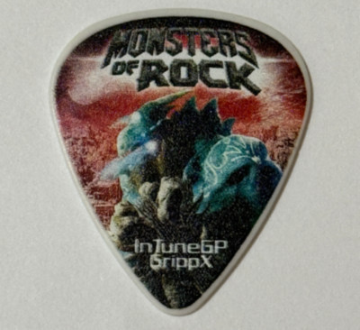 SCORPIONS RUDOLF SCHENKER SIGNATURE GUITAR PICK MONSTERS OF ROCK TOUR ...