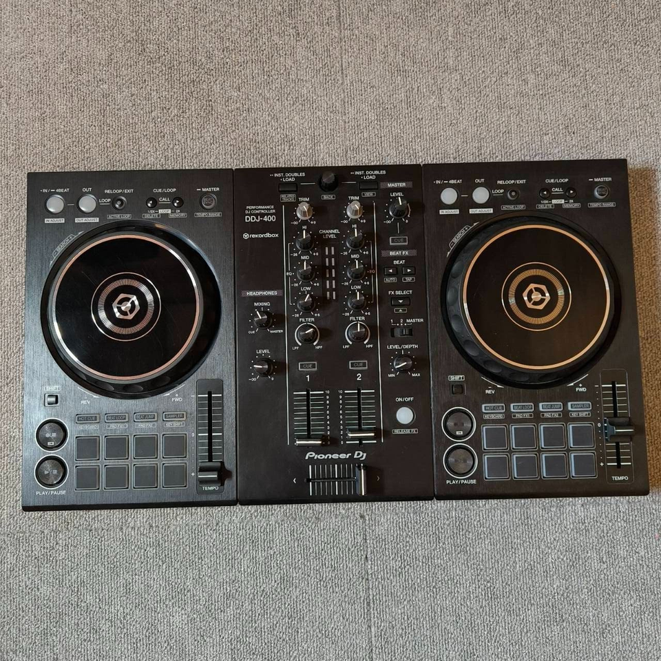 Pioneer DJ DDJ-400 DDJ4002-Channel 2ch DJ Controller W/ USB Cable Used ...