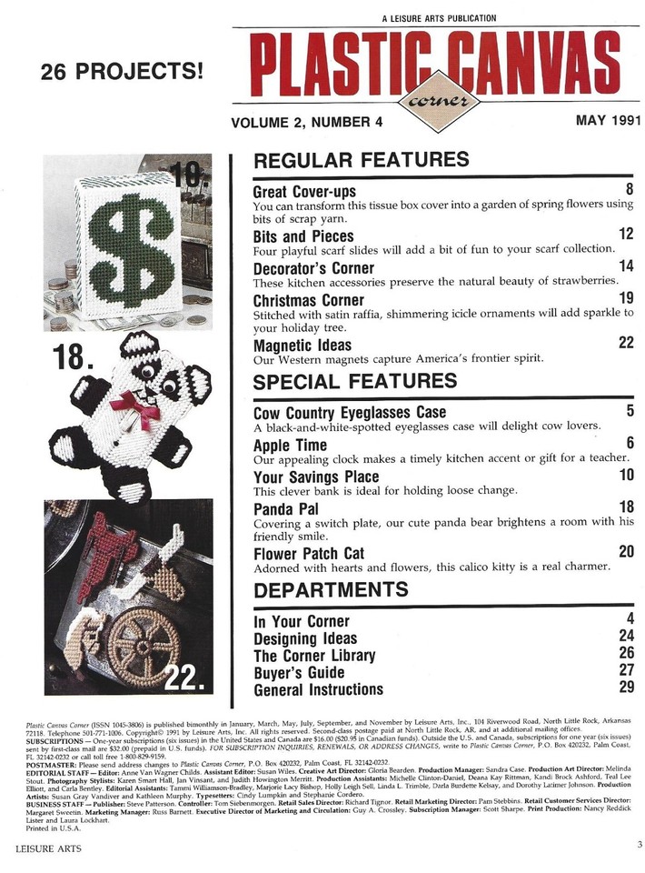 Plastic Canvas Magazines ~*U-PICK*~ FREE SHIPPING | eBay