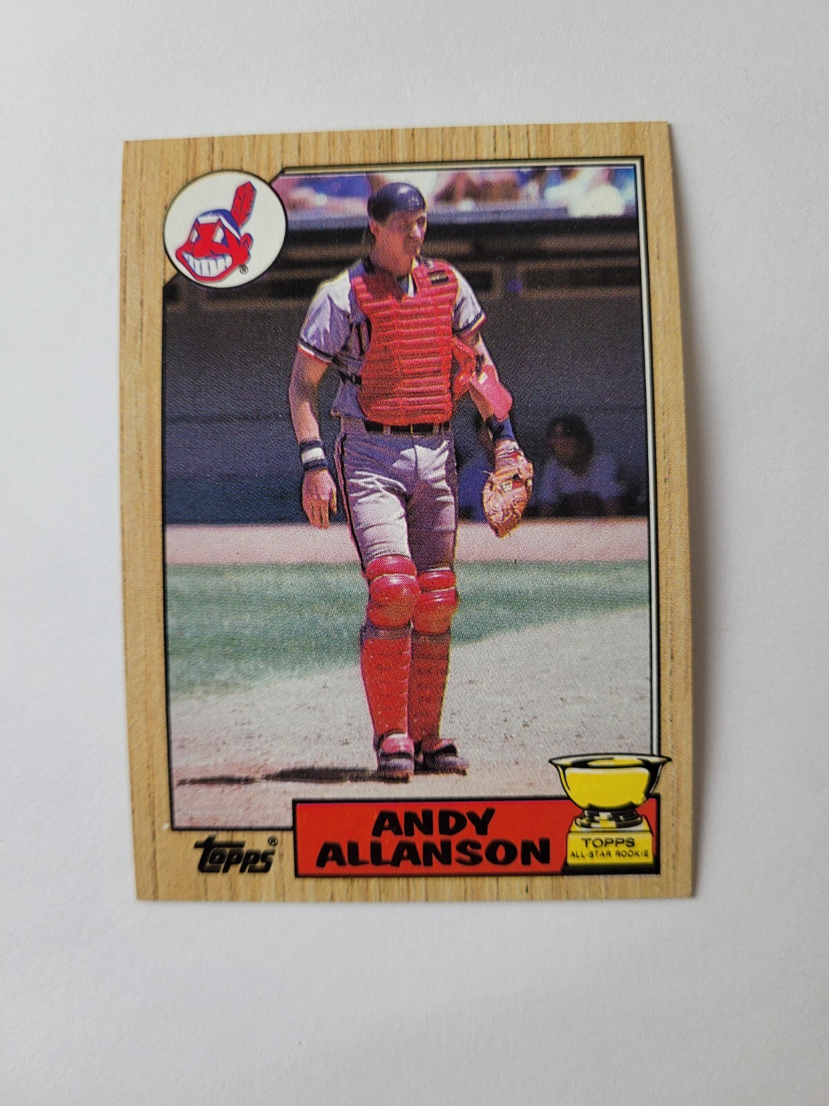 1987 Topps Baseball Rookie #436 Andy Allanson | eBay