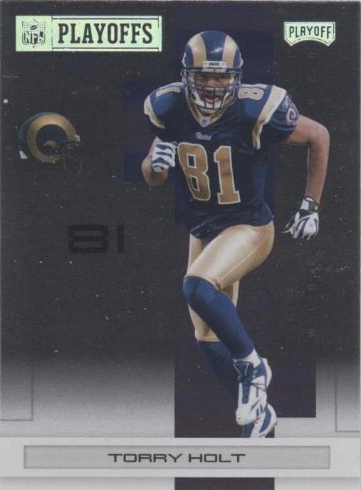 2007 Playoff NFL Playoffs - Torry Holt #92 Silver Metalized /249 for ...