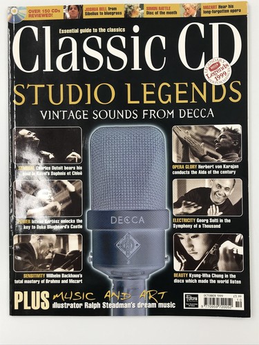 Classic CD Magazine Back Issue October 1999 Studio Legends Vintage ...
